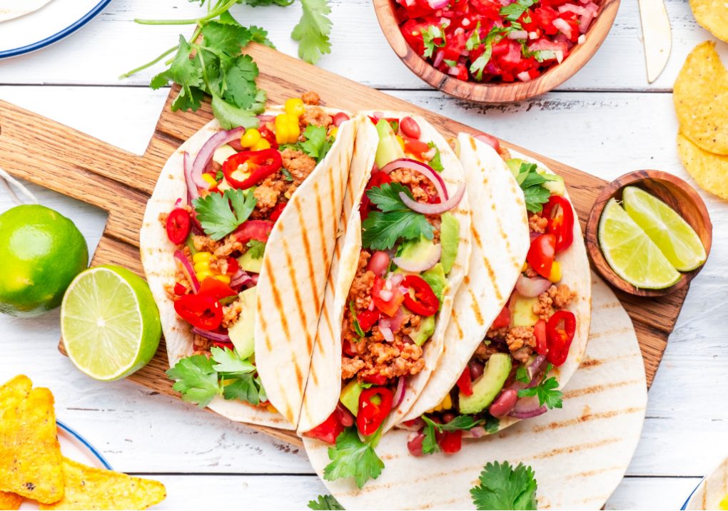 DOLE® GO Organic! Sizzlin’ Summer Tacos - Dole Ireland